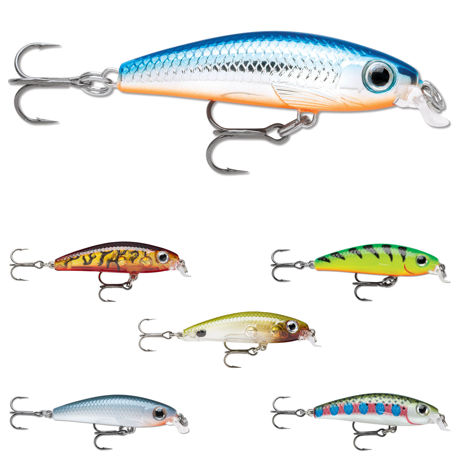 Rapala Ultra Light Minnow Wobbler sinkend 4cm 3g im Köder Laden kaufen